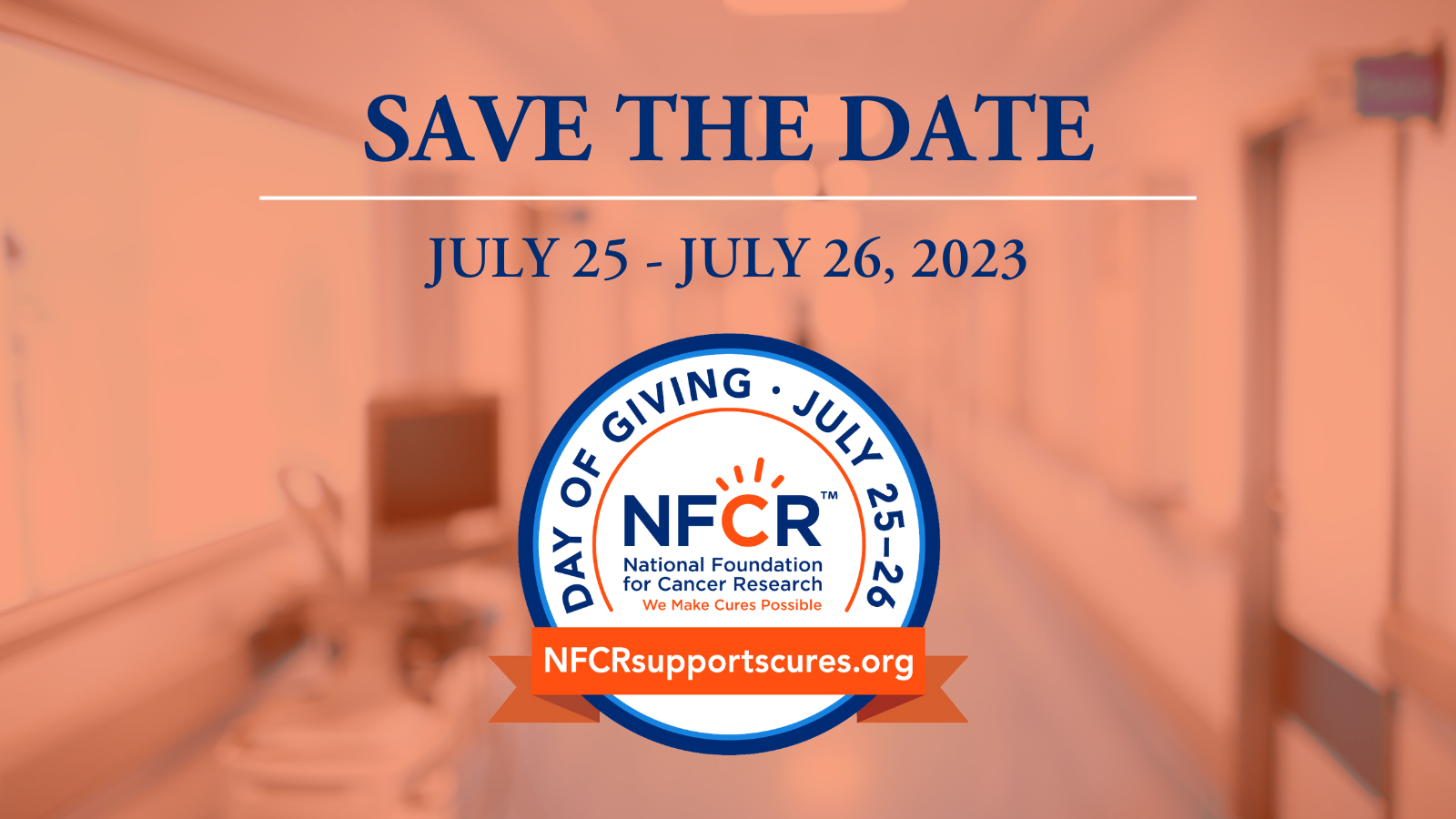 NFCR to Hold First-Ever Giving Day July 25-26th - NFCR