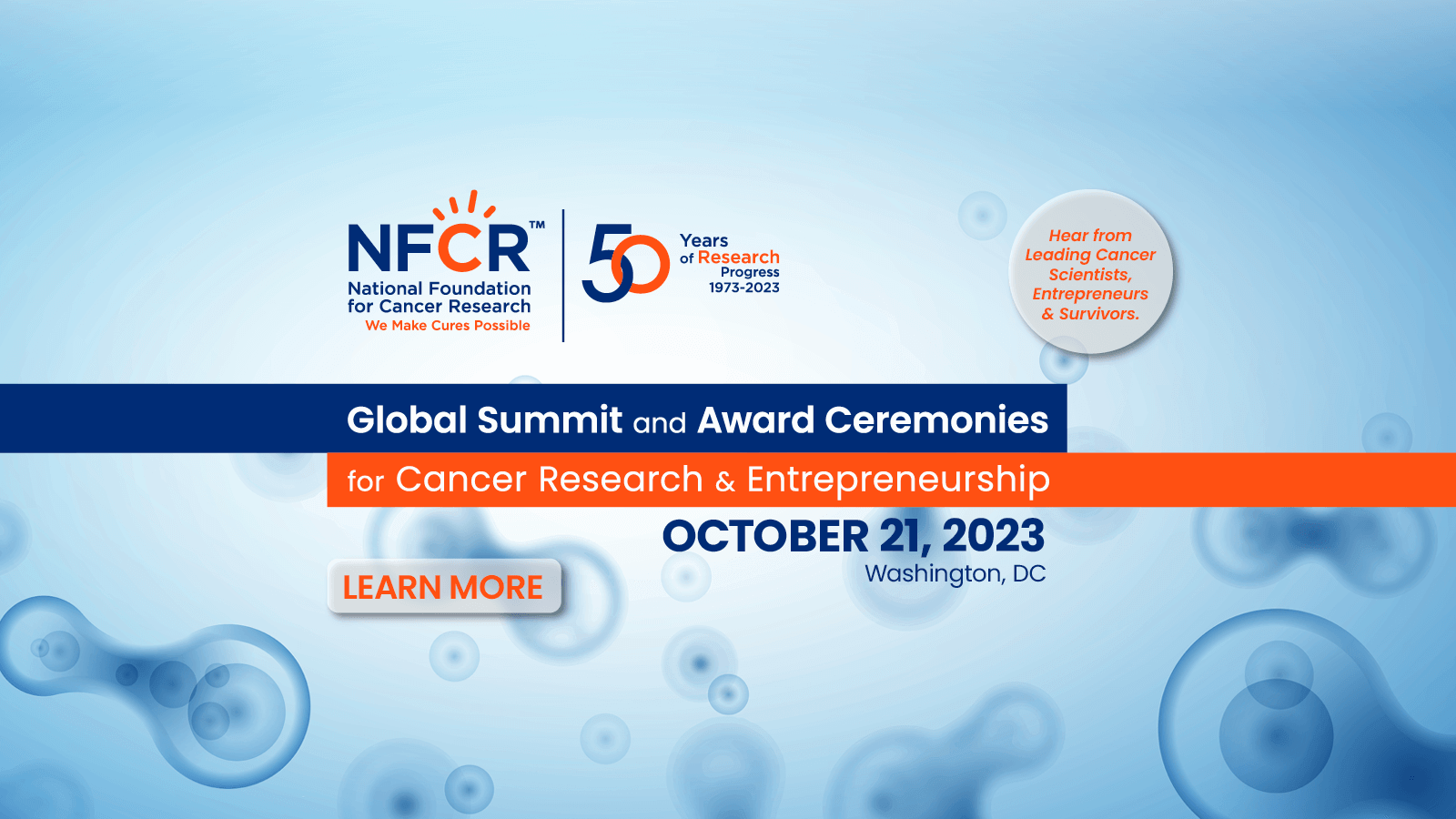 National Foundation for Cancer Research (NFCR): We Make Cures Possible