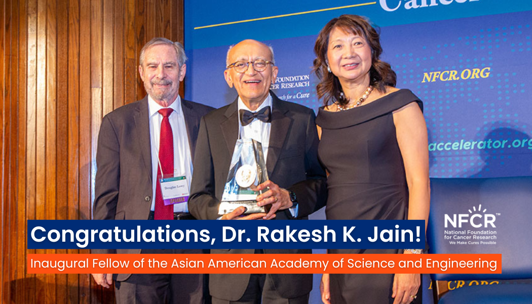 NFCR-Supported Dr. Jain Selected as an Inaugural AAASE Fellow